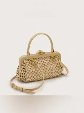 cult gaia | Bags | Cult Gaia Zuma Mini Crossbody Bag In Color Sand Nwt ...